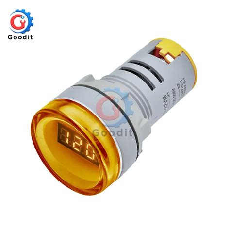 Ad16 22dsv Type Ac 60 500v Mini Voltage Meter Led Digital Display Ac