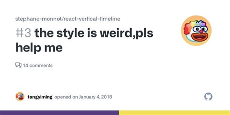 The Style Is Weirdpls Help Me · Issue 3 · Stephane Monnotreact