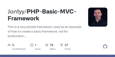 GitHub Jontyy PHP Basic MVC Framework This Is A Very Simple Framework Used As An Example Of