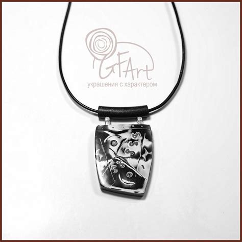 Кулон черно-белый Графика в интернет-магазине на Ярмарке Мастеров ...