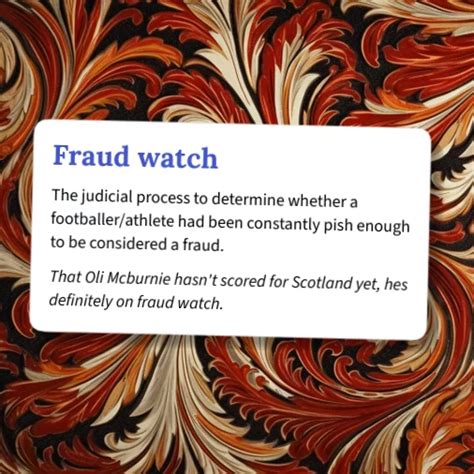 Urban Dictionary Fraud Watch