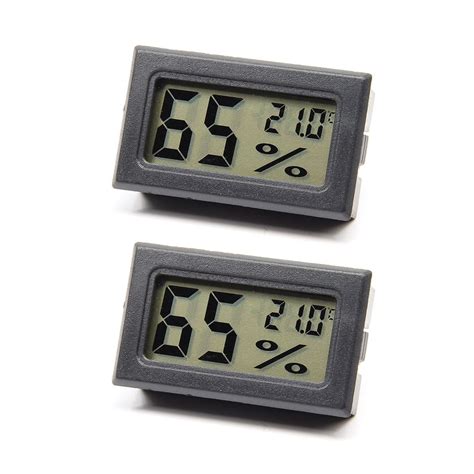 2x Mini Digital Hygrometer And Temperature Meter Shop Today Get It