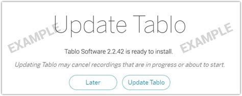 New Tablo Firmware Release 2 2 42 R Tablotv