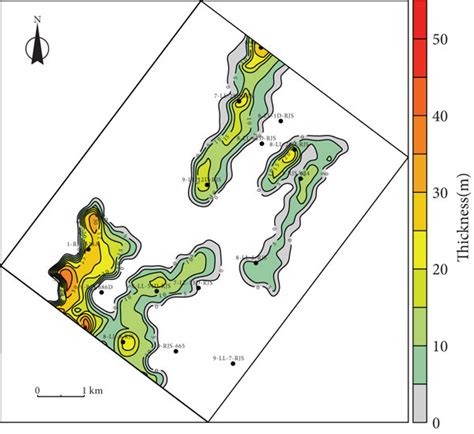 Favorable Reservoir Thickness Plane Distribution Prediction Download
