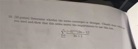 Solved N 12n 1 3 2 2 2n1 Chegg Com