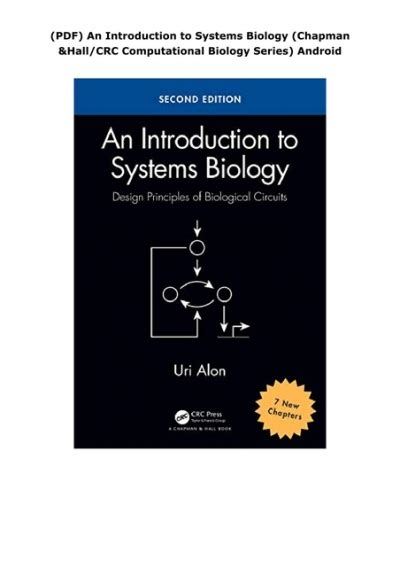 Pdf An Introduction To Systems Biology Chapman And Hallcrc