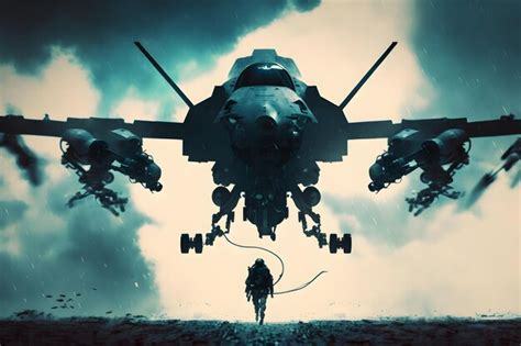 Premium Ai Image Soldiers Are Using Drone For Scouting During Military Operation In The Desert