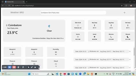 Arun Kumar On Linkedin React Webdevelopment Weatherapp