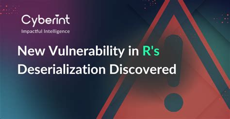 New Vulnerability In R S Deserialization Discovered