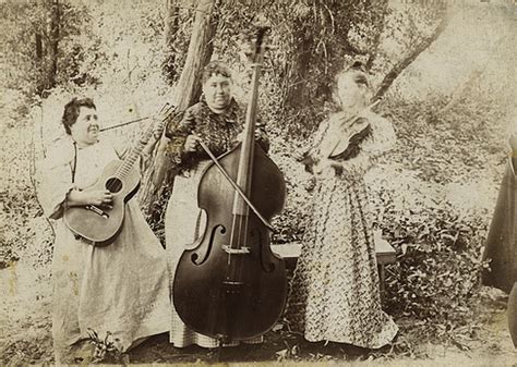 Victorians And Music Photos Of Women Playing Various Musical