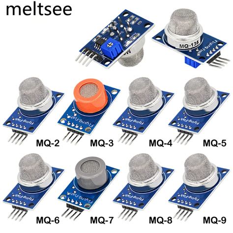Mq 2 Mq 3 Mq 4 Mq 5 Mq 6 Mq 7 Mq 8 Mq 9 Mq 135 Detection Smoke Methane