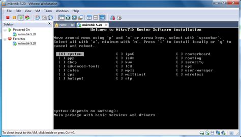 آموزش نصب میکروتیک در VMware Workstation