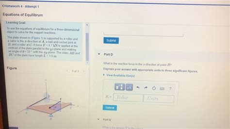 Solved Homework Attempt Equations Of Equilibrum Chegg Com