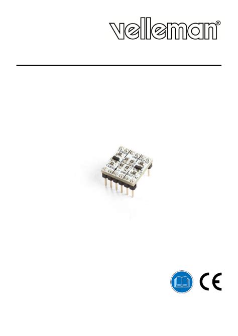 Mode Demploi Velleman Vma410 5 Des Pages