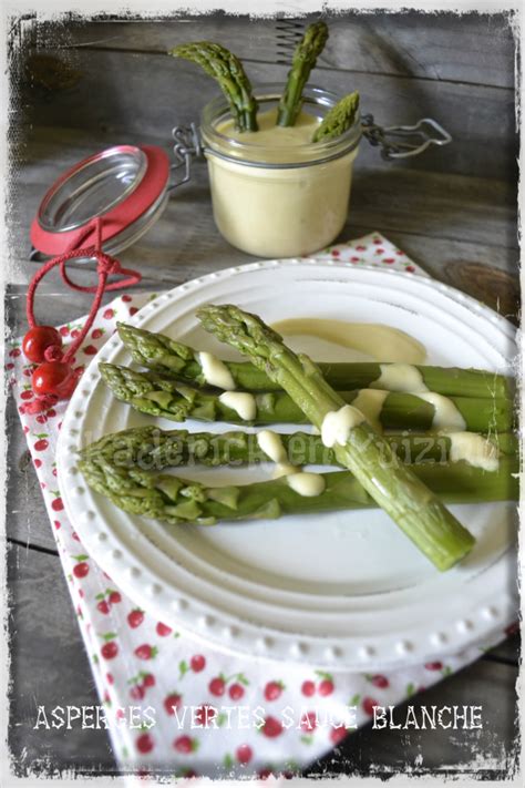 Asperges Vertes Sauce Blanche Recette De Cuisine