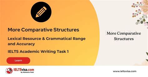 Lexical And Grammatical More Comparative Structures Excellent Ielts