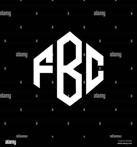 Fbc Letter Logo Design With Polygon Shape Fbc Polygon And Cube Shape