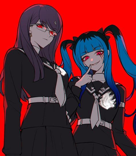 Amemiya Darumi And Shizuhara Hiruko The Hundred Line Last Defense