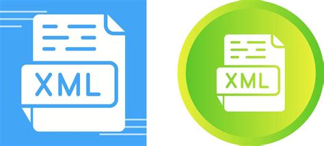 Xml Vector Icon 40670536 Vector Art At Vecteezy