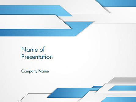 Directed Layers Abstract Presentation Template For PowerPoint Google Slides And Keynote PPT Star