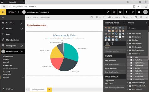 Create A Report In Power Bi Workspace
