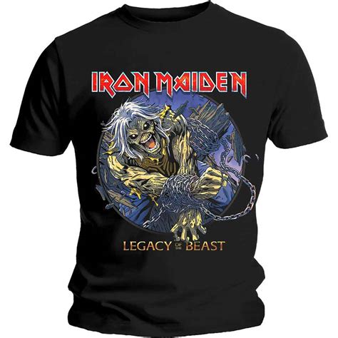Iron Maiden Eddie Chained Legacy T Shirt Loudwire