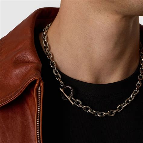 Toggle Chain Silver Pocket Watch Necklace Craftd London