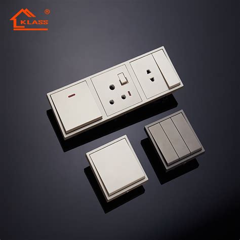 European Glass Wall Switches 13a Single Socket With Dp Switch Wall