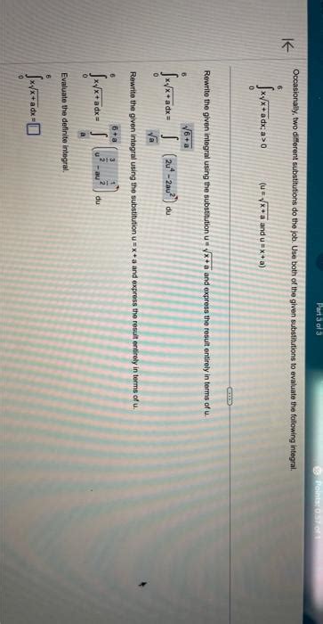 Solved Occasionally Two Different Substitutions Do The Job