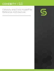 Cohesity And Cisco HyperFlex Reference Architecture Pdf Cohesity And Cisco HyperFlex Reference