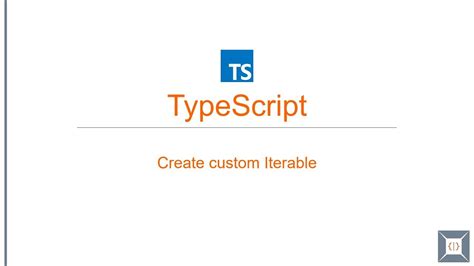 Typescript Create Custom Iterable Youtube