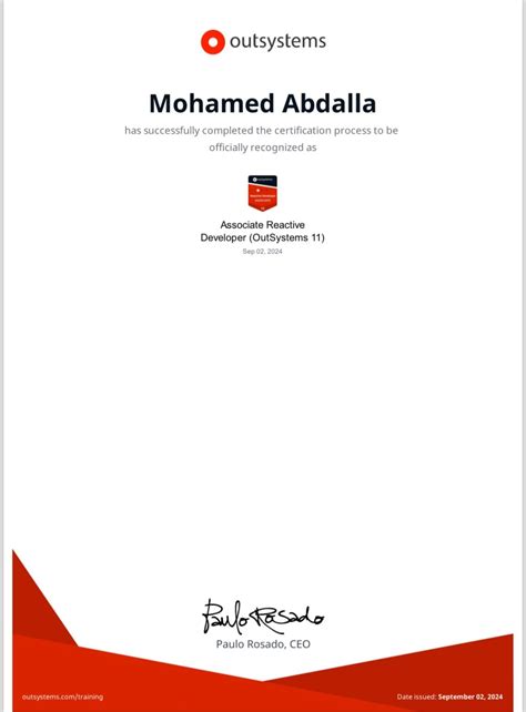 Mohamed Abdalla On Linkedin Outsystems Webdevelopment Lowcode