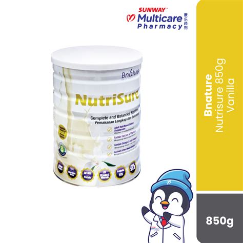 Bnature Nutrisure 850g Sunway Multicare Pharmacy