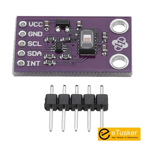 Max30105 High Accuracy I2c Particle Optical Sensor Photodetectors Board Module Etusker