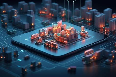Premium Ai Image Smart Warehouse Management System Using Augmented Reality Technology
