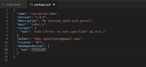 Vuejs With Parcel สวัสดีครับท่านผู้อ่าน By Geidtiphong Singseewo