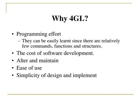 Ppt 4g Language An Introduction… Powerpoint Presentation Free Download Id 5193389