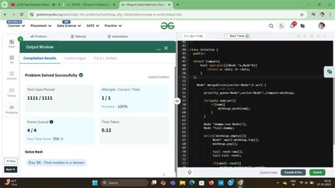 gfg2025 coding problemsolving datastructures c geeksforgeeks