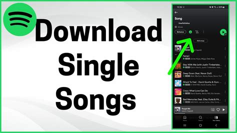 How To Download A Single Song On Spotify Youtube