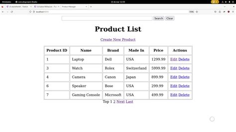 Java Thymeleaf Backend Jonantha W
