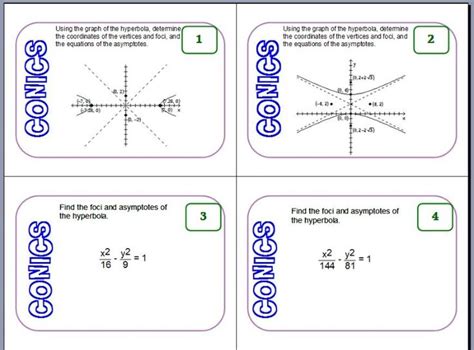 Pin On Math Task Cards Conic Section Equations