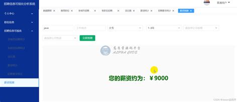 基于Python的招聘信息可视化分析系统设计与实现 毕设参考 阿里云开发者社区
