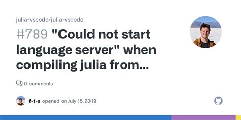 Could Not Start Language Server When Compiling Julia From Source