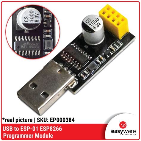 Usb To Esp 01 Esp8266 Programmer Module Ch340g Adapter Untuk Flashing Toko Online Easyware