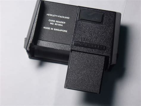 Vintage Hewlett Packard Calculators HP C Card Reader Mug Shots