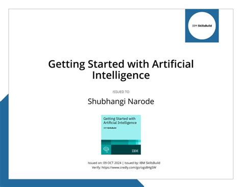 Shubhangi Narode On Linkedin Ibm Artificialintelligence