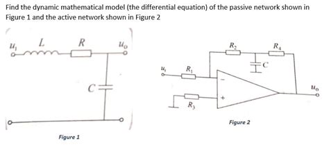 Solved Find The Dynamic Mathematical Model The Differential