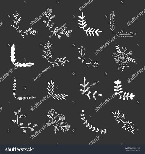 Fancy Corners Page Decoration Vector Isolated Stock Vector Royalty