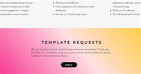Nocode Map App Pitchwall