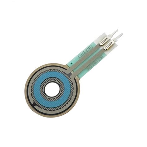 Interlink Electronics Fsr 404 Membrane Pressure Sensor 20mm Donut Solder Tabs 34 00065